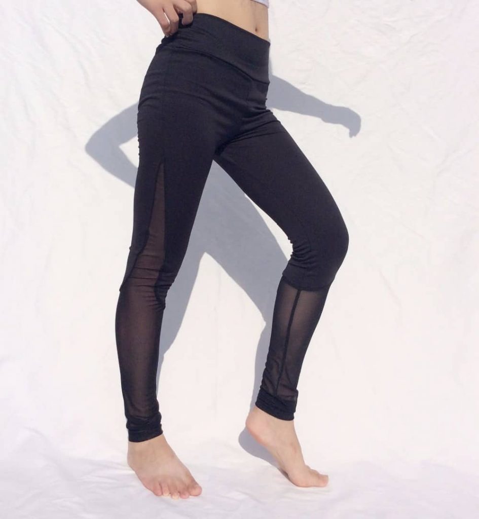 Women's Mesh Yoga Sports Leggings - Women's Fitness Apparel, Women's ...
