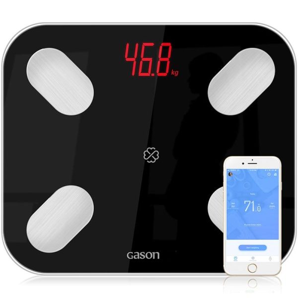 Smart Bluetooth BMI Body Fat Digital Scale With APP - Gym Accessories ...